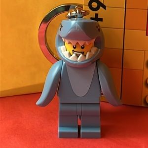 Lego | Accessories | Lego Shark Suit Guy Keychain | Poshmark